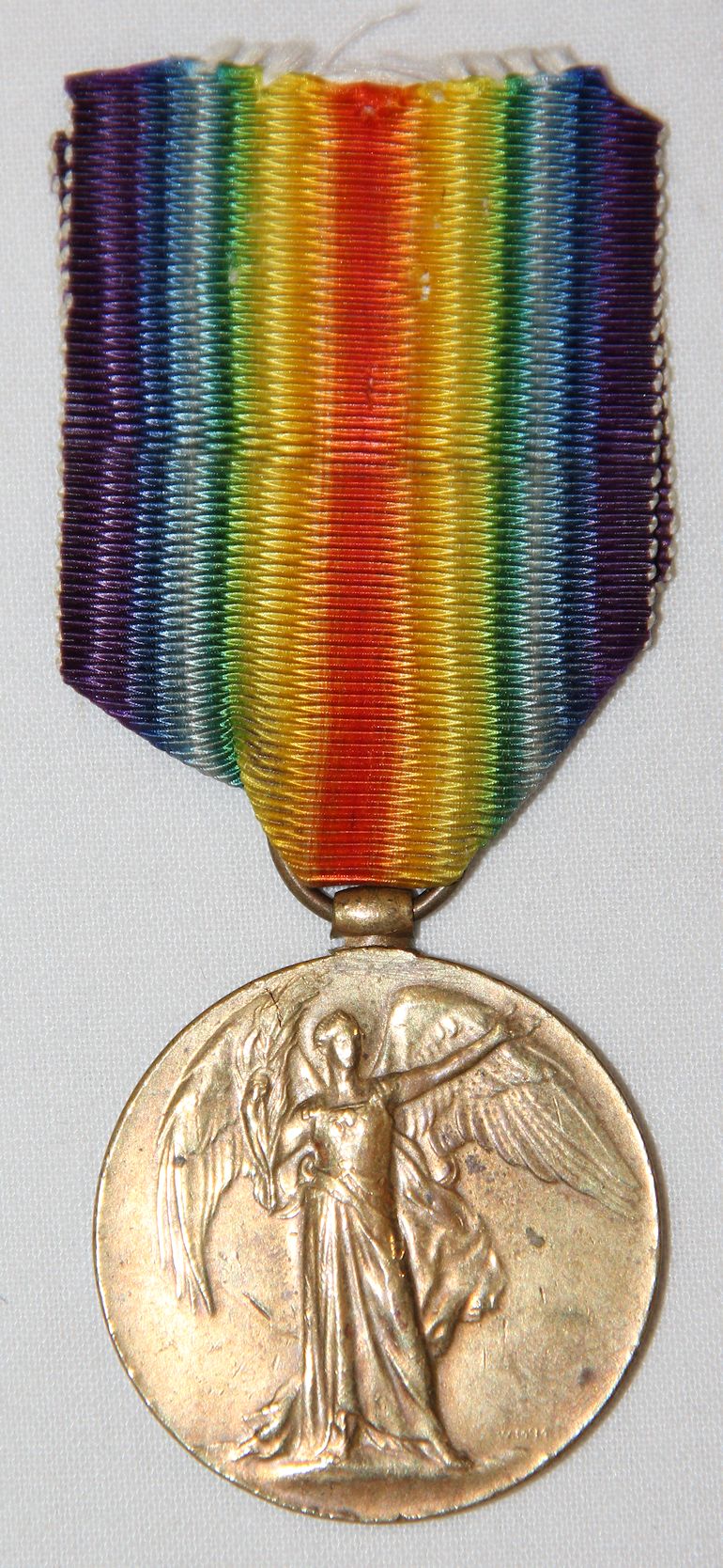 B458. NAMED WWI BRITISH ROYAL NAVY VICTORY MEDAL - B & B Militaria