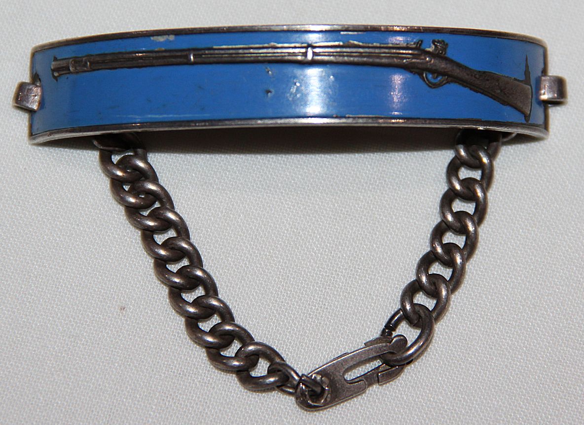 H075. NAMED WWII EXPERT INFANTRY BADGE BRACELET - B & B Militaria