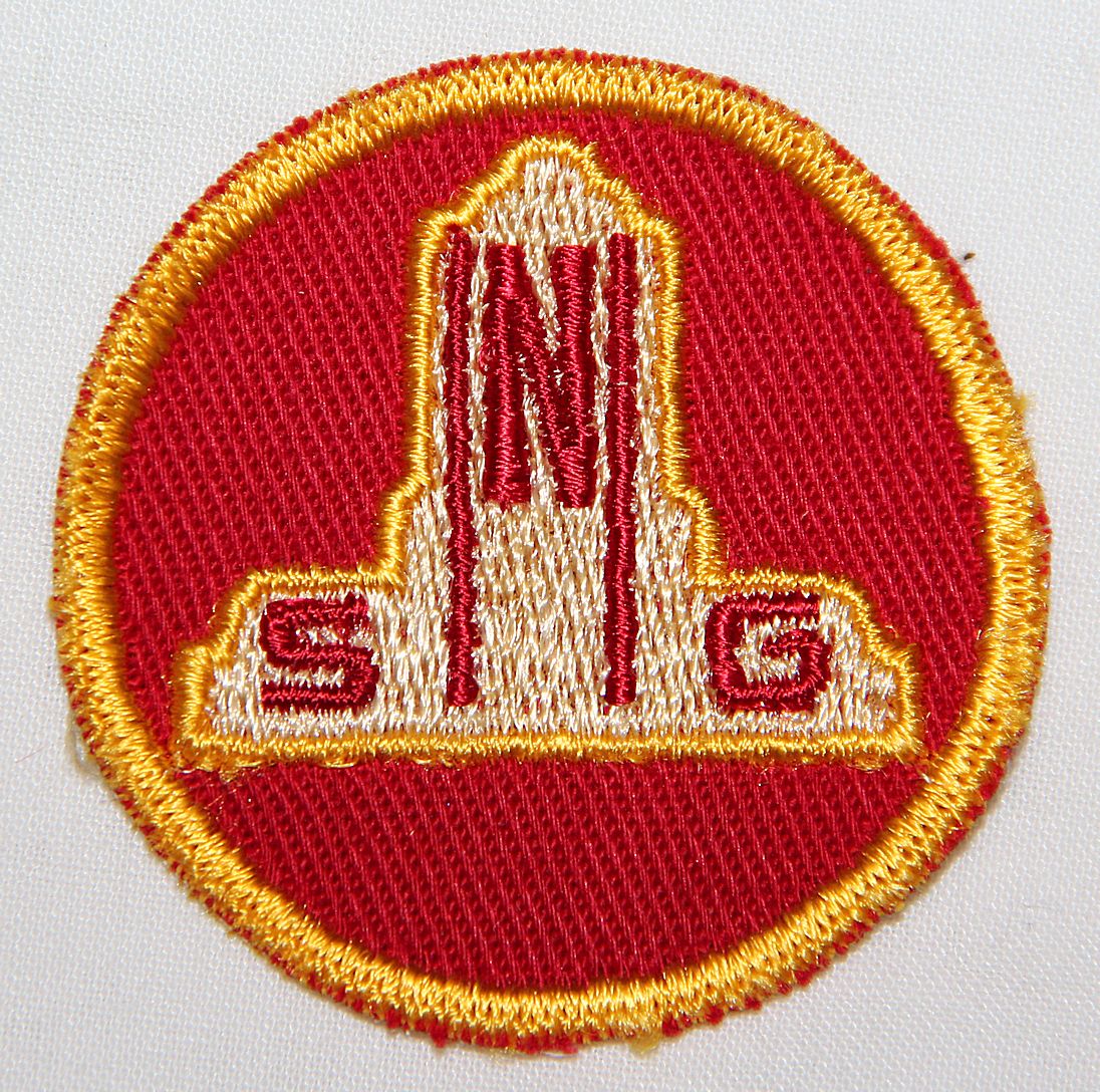 G060. WWII NEBRASKA STATE GUARD EMBROIDERED ON TWILL CAP PATCH - B & B ...