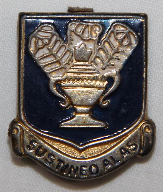 H046. WWII STERLING PIN BACK AAF TECHNICAL TRAINING COMMAND DI - B & B ...