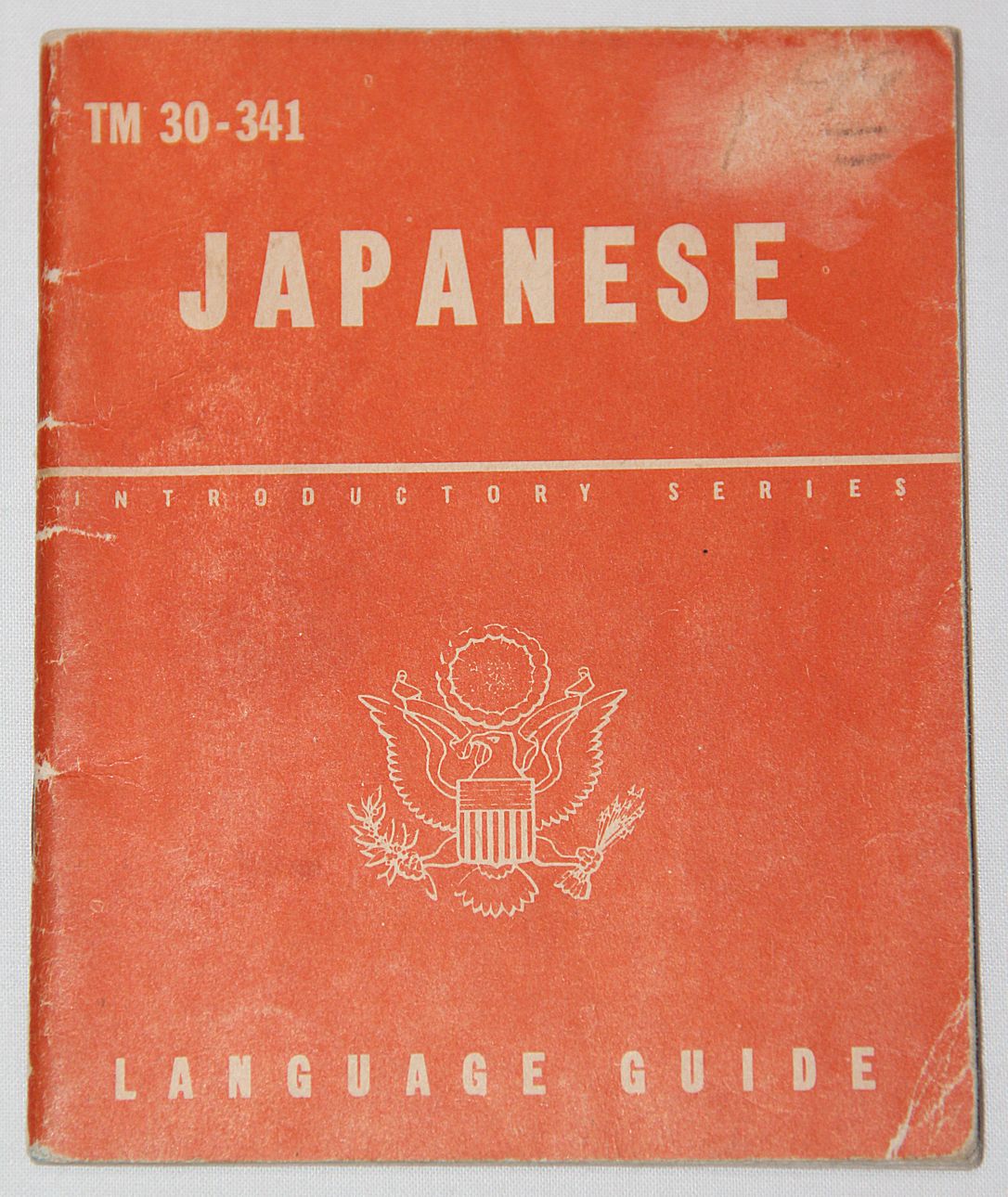 J079. WWII 1943 JAPANESE LANGUAGE GUIDE - B & B Militaria
