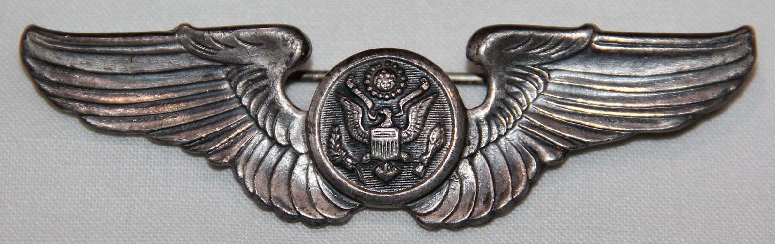 H099. WWII AAF 3" AIRCREW WINGS - B & B Militaria