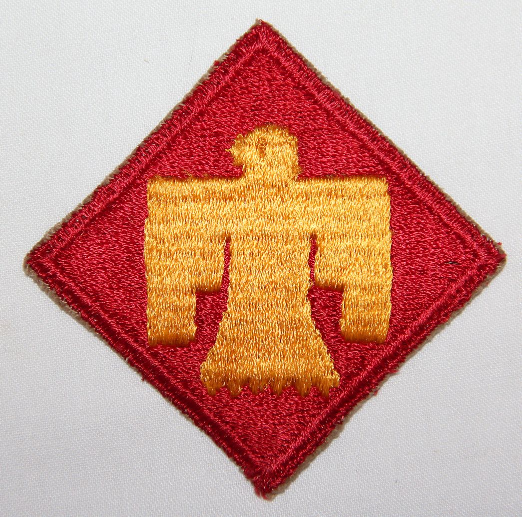 G175. WWII 45TH INFANTRY DIVISION PATCH - B & B Militaria