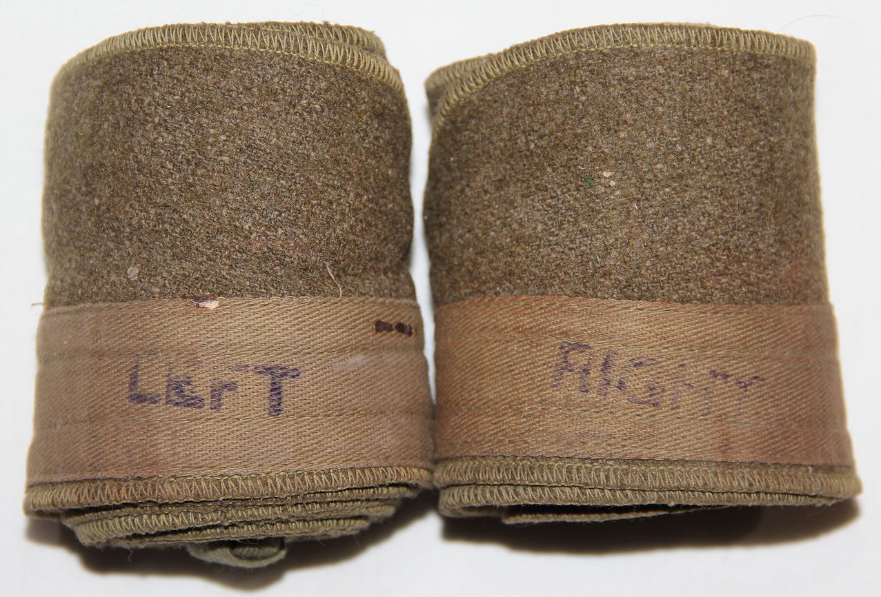 B285. WWI WOOL LEG WRAP PUTTEES LEGGINGS - B & B Militaria