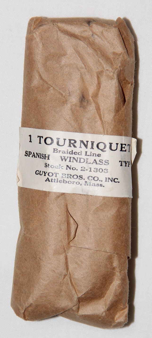 E430. UNISSUED WWII MEDICAL SPANISH WINDLASS TYPE TOURNIQUET - B & B ...