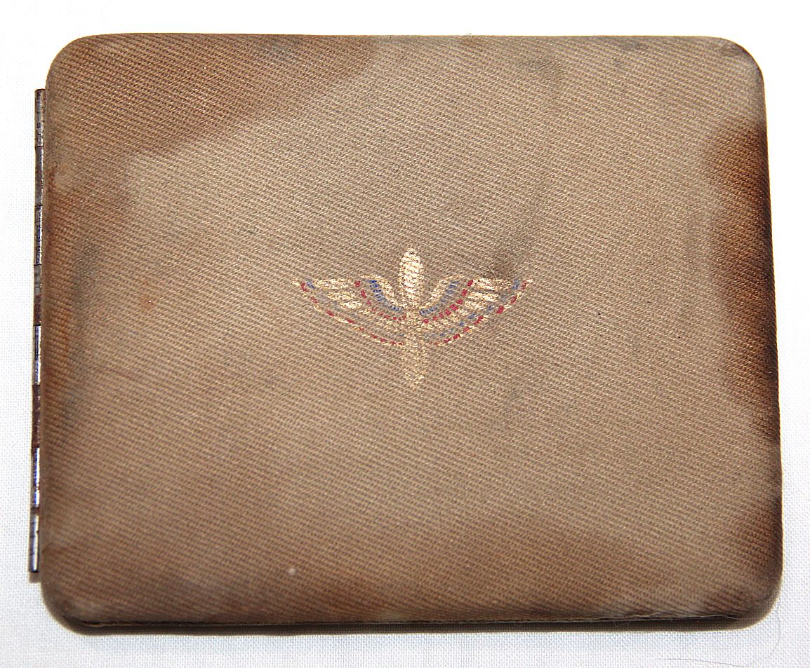 E552. WWII AAF CIGARETTE CASE - B & B Militaria