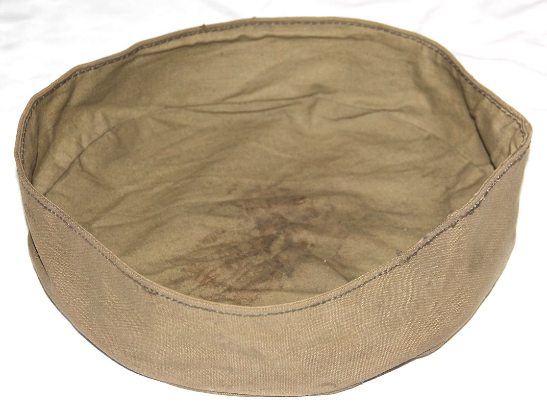 E584. WWII 1943 DATED COLLAPSIBLE FIELD WASH BASIN - B & B Militaria