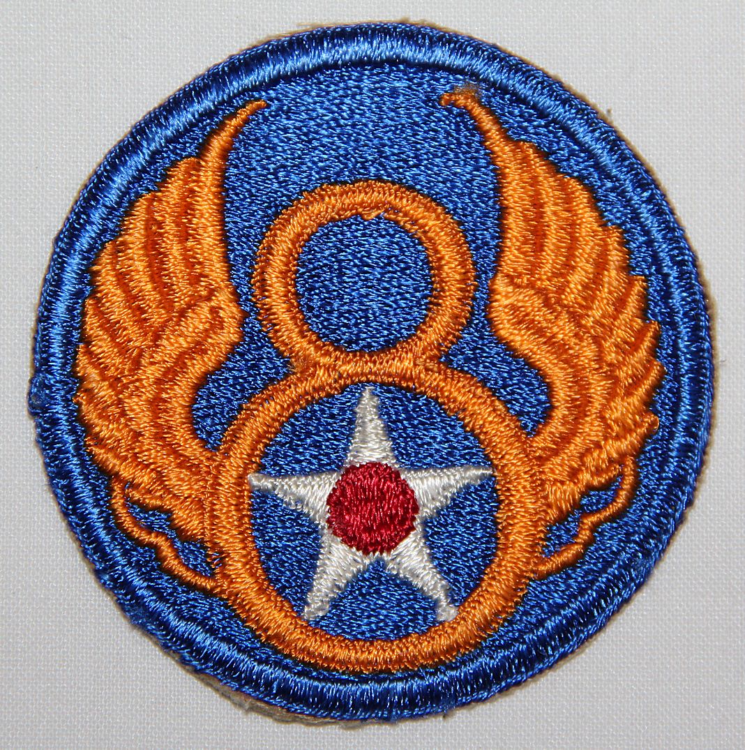 G284. WWII 8TH AAF PATCH - B & B Militaria