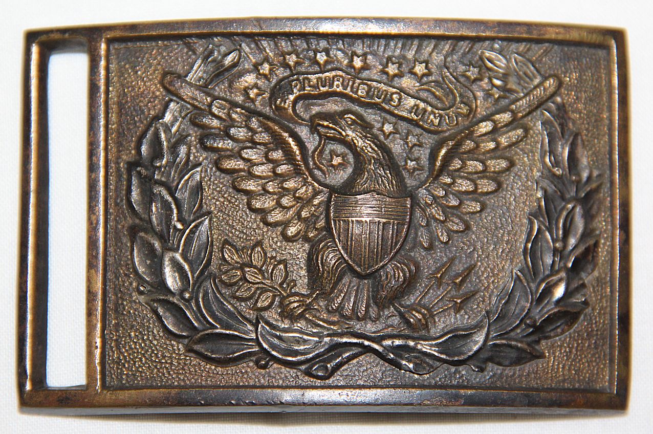 A098. CIVIL WAR-INDIAN WARS NCO BELT PLATE BUCKLE - B & B Militaria