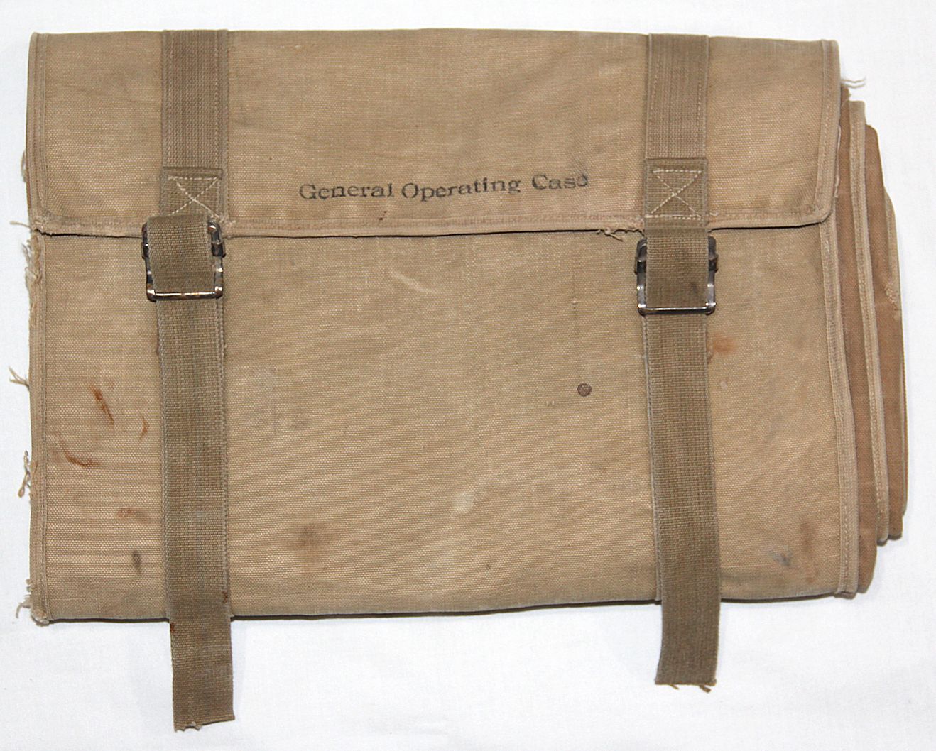 B521. WWI 1918 DATED GENERAL OPERATING ROLL UP INSTRUMENT CASE - B & B ...