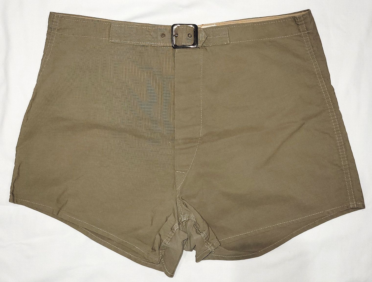 D199. NAMED WWII ATHLETIC OR SWIMMING SHORTS - B & B Militaria