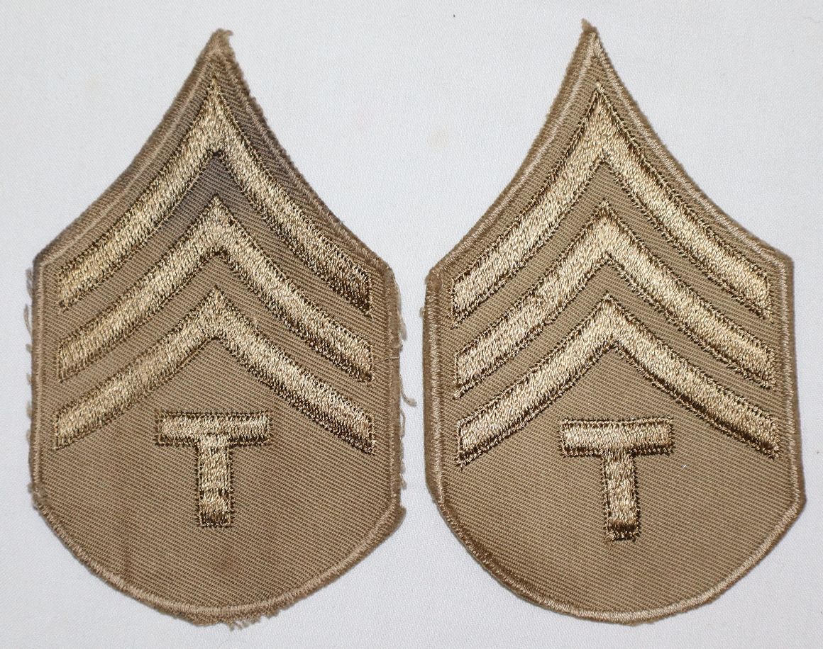 G223. WWII TECHNICIAN 4TH GRADE CHEVRONS - B & B Militaria