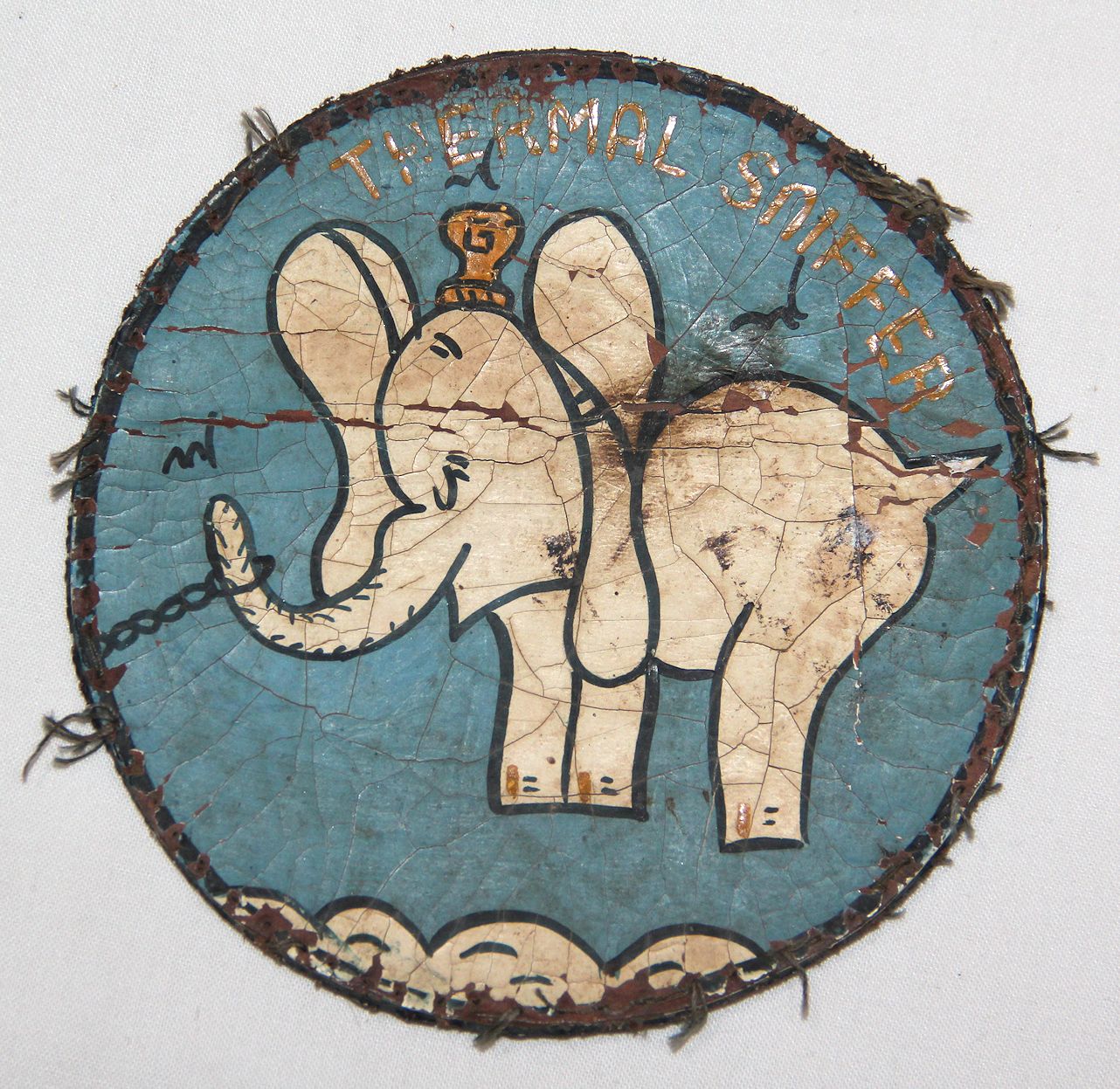 G306. RARE WWII AAF 37TH TROOP CARRIER SQUADRON "THERMAL SNIFFER" PATCH ...