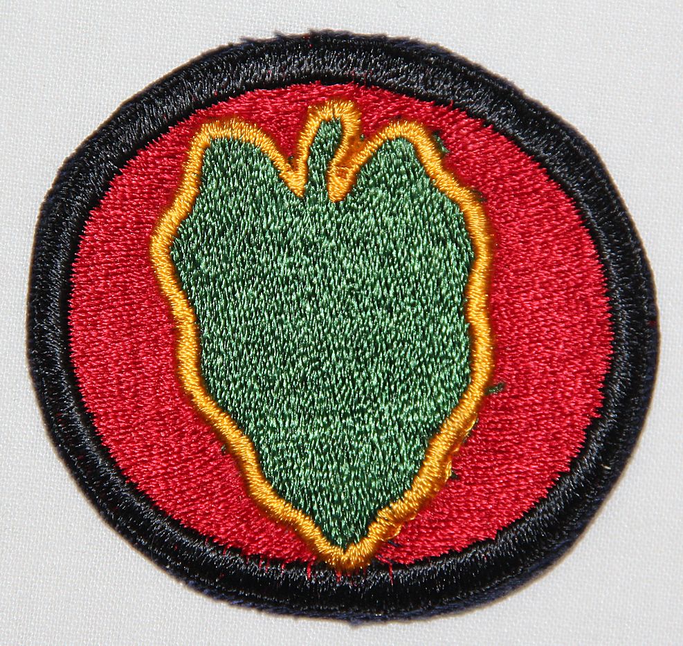 G312. WWII 24TH INFANTRY DIVISION PATCH - B & B Militaria