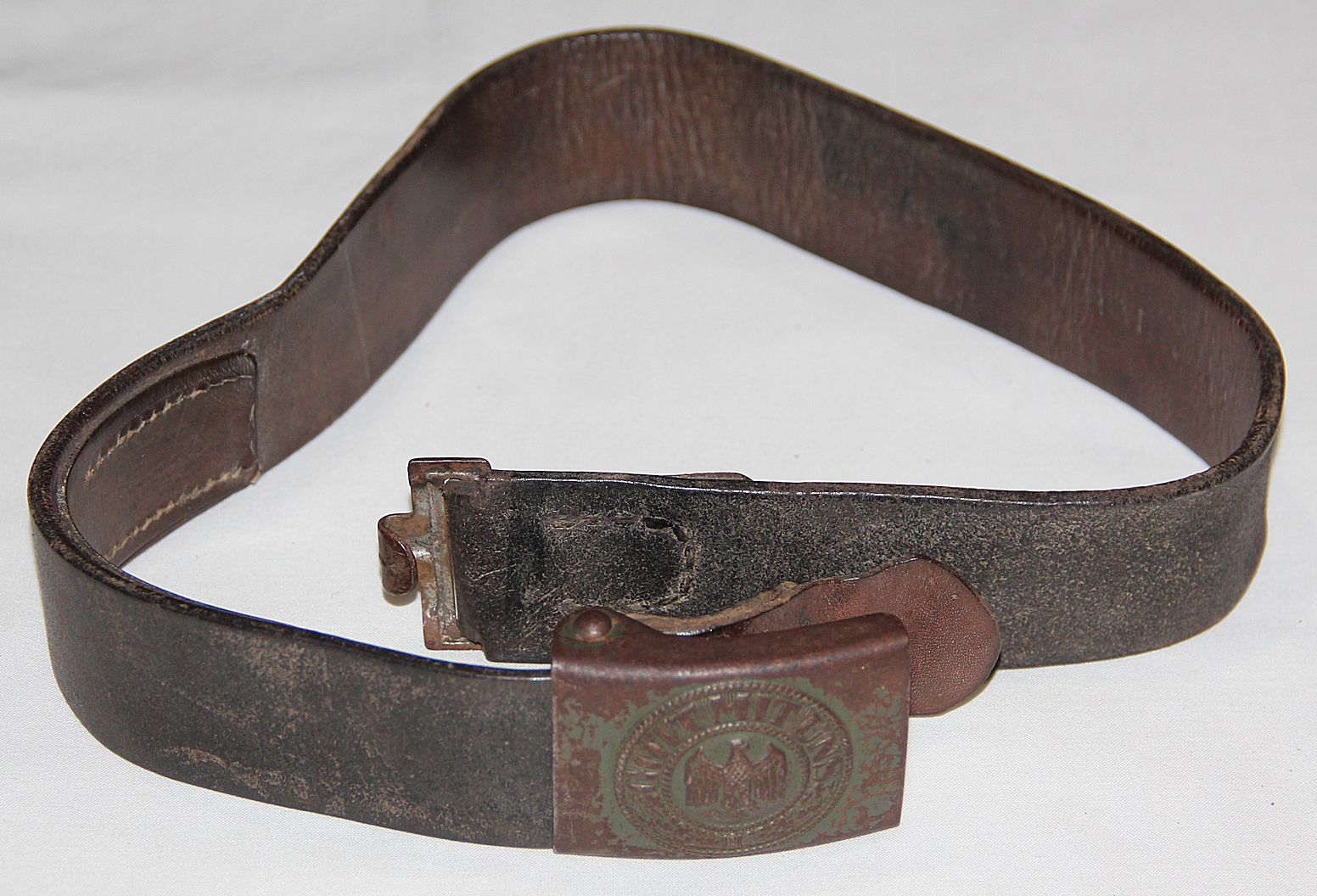M235. WWII GERMAN ARMY BELT AND BUCKLE SET - B & B Militaria