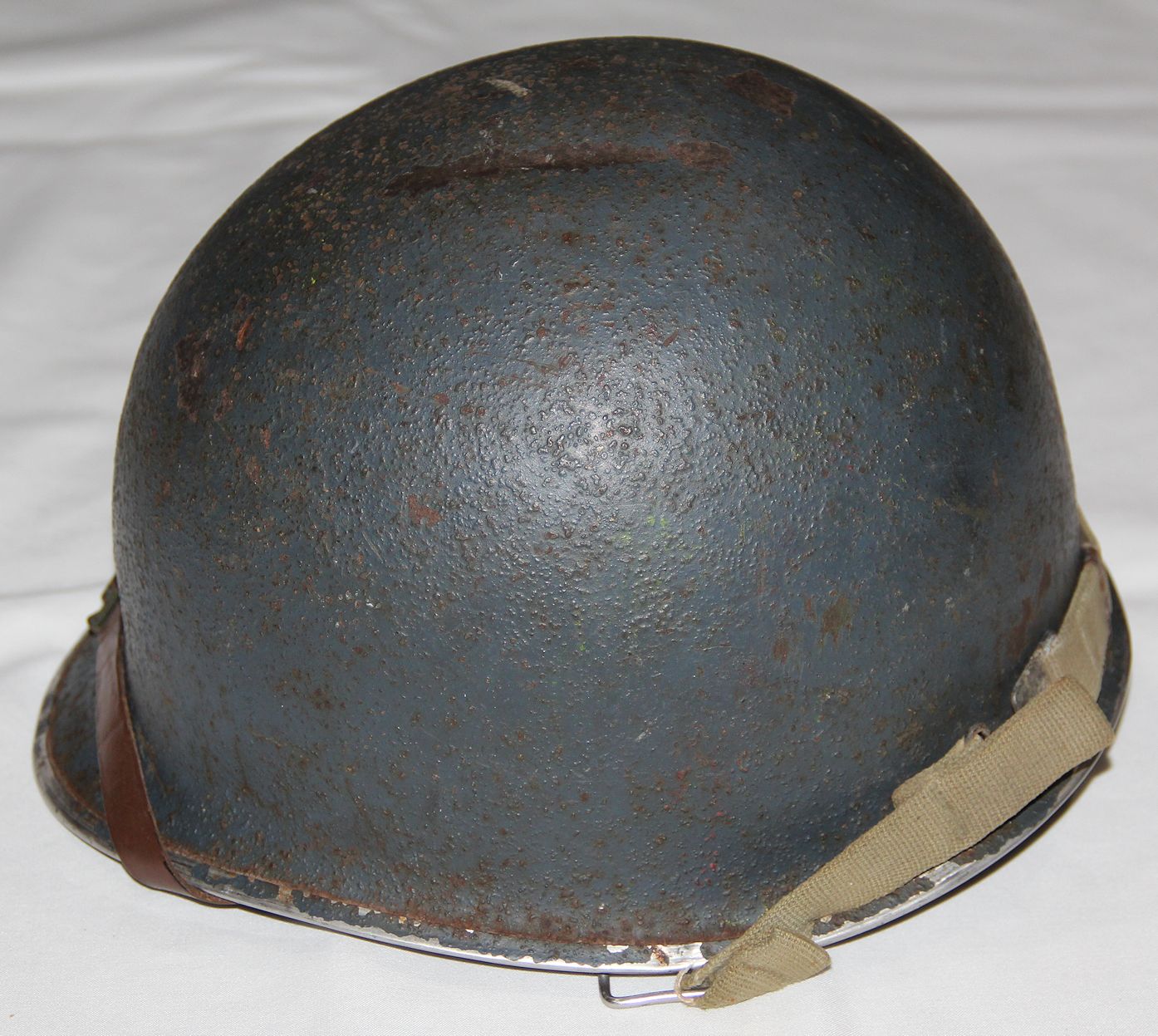 C157. WWII USN M1 HELMET SET - B & B Militaria